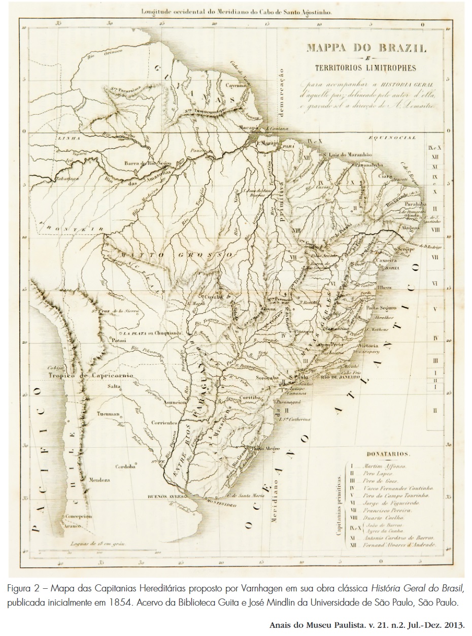 O novo mapa das capitanias hereditárias - Apresentação Leaflet EducaSER